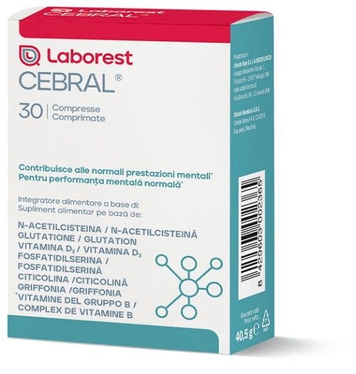 Cebral 30 Compresse | SuperFarma