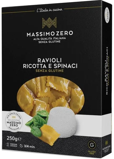 Massimo Zero Ravioli Ricotta e Spinaci 250 g | SuperFarma