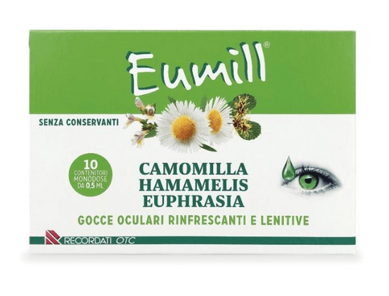 Eumill Gocce Oculari Camomilla 10 flaconcini 0,5ml - Acquista! | SuperFarma