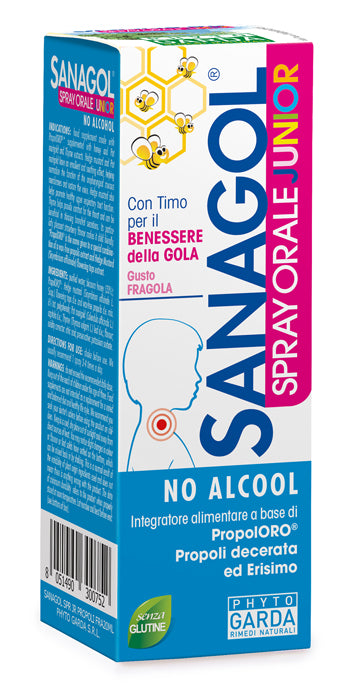 Sanagol Spr Jr Propoli Fra20ml | SuperFarma